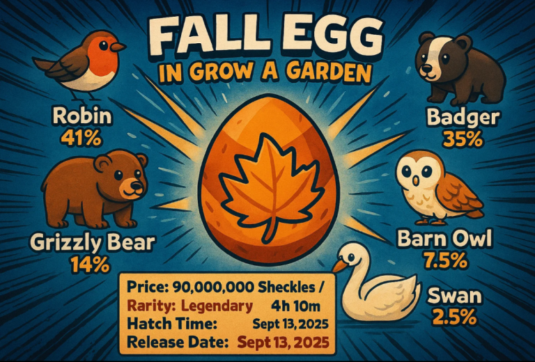 How to Get Fall Egg in Grow a Garden – Gw2powerleveling